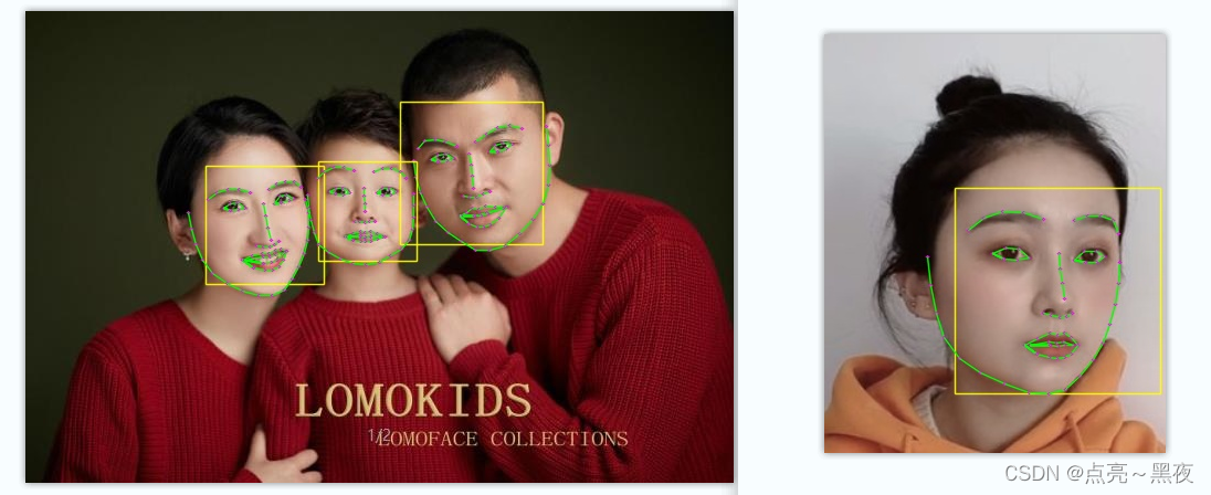 dlib库包的介绍与使用，opencv+dlib检测人脸框、opencv+dlib进行人脸68关键点检测，opencv+dlib实现人脸识别 ...